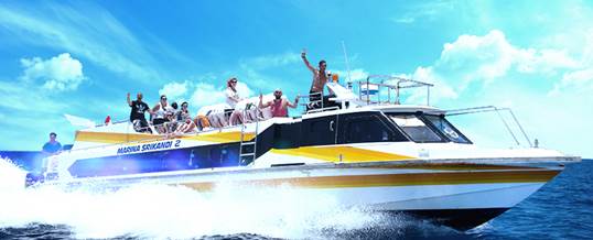 Paket Adventure Bali Fast Boat Marina Srikandi