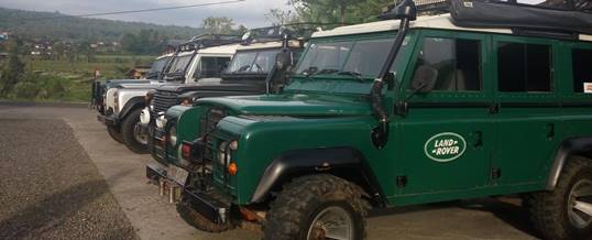 Land Rover Amazing Race Supporting Satu Dua Bali Tour